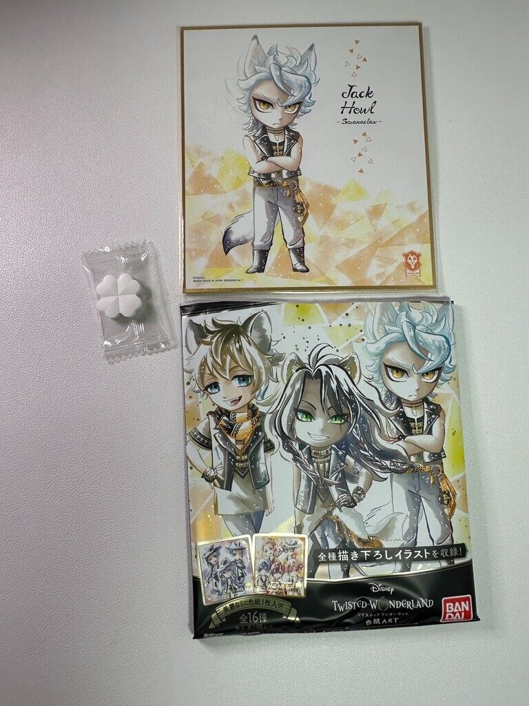 Twisted Wonderland Shikishi Board With Candy Savanaclaw Jack Howl ...