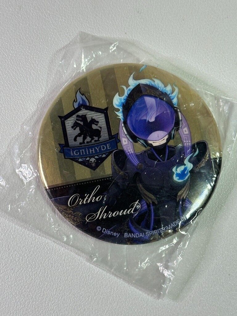 Twisted Wonderland Can Badge Ignihyde Ortho Shroud Gold – Kenshins Closet